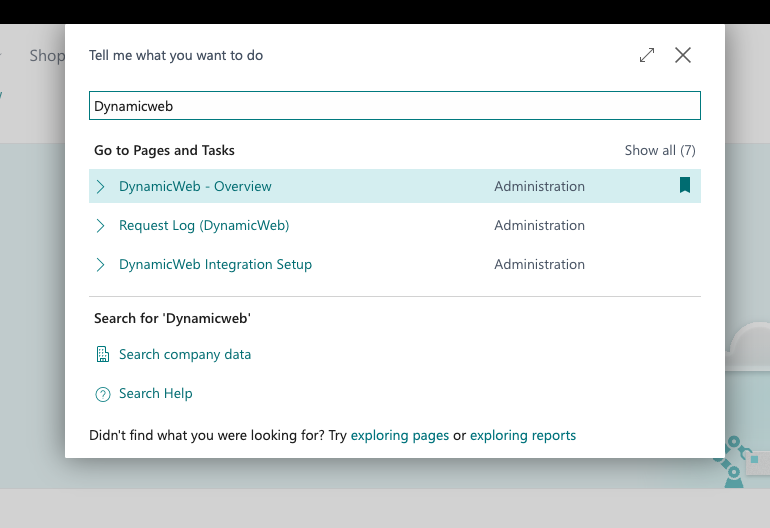 How to use the DynamicWeb PIM connector for Business Central | Dynamicweb 10 Developer Documentation